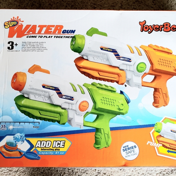 Nerf | Toys | 2 Brand New Never Opened Super Water Gun Squirt Guns ...